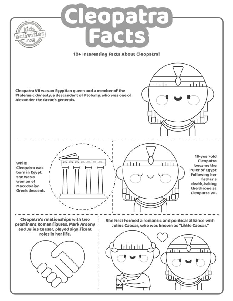 12 Interesting Cleopatra Facts - Kids Activities Blog