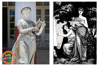 Greek Mythology For Kids: The Nine Muses | Kids Activities Blog