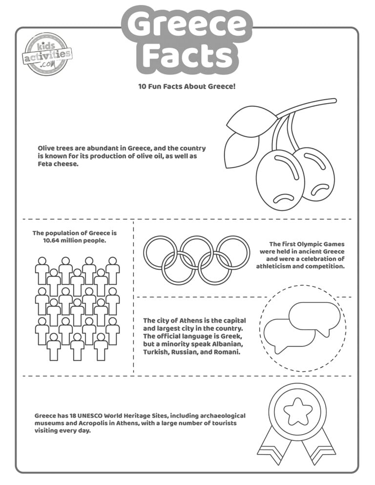 10 Facts About Greece You May Not Know About | Kids Activities Blog