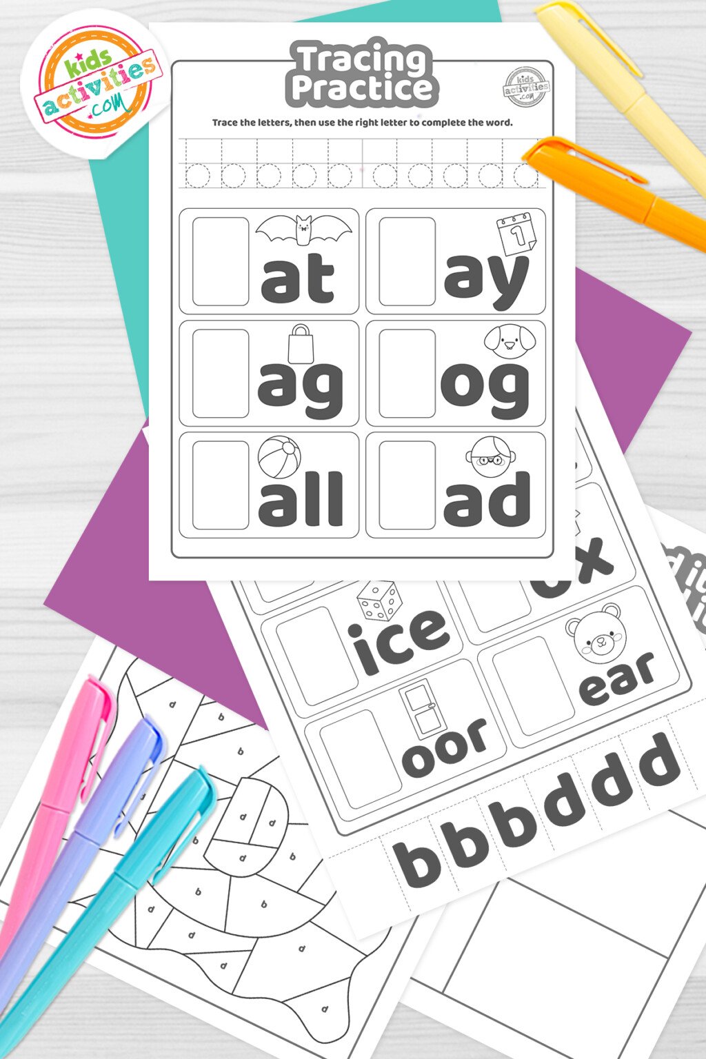 b and d Reversed? Grab our Letter Reversal Activity Pack! - Kids ...