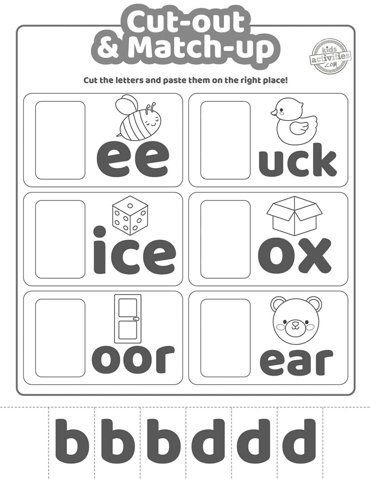 b and d Reversed? Grab our Letter Reversal Activity Pack! - Kids ...