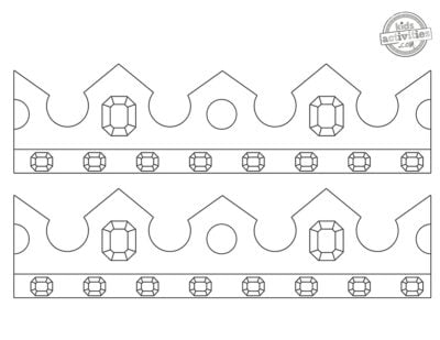 Enchanting Birthday Crown Printable Kids Activities Blog