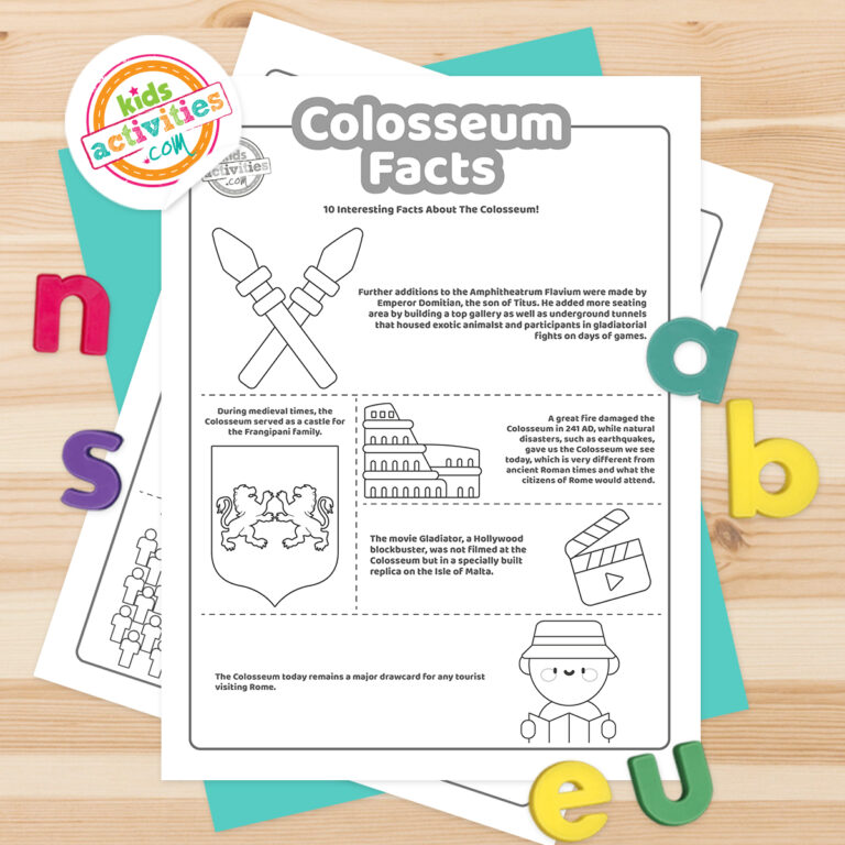 10 Fascinating Colosseum Facts for Kids! Kids Activities Blog
