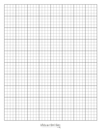Graph Paper Printable | Kids Activities Blog