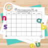 Free B&W and Full Color Free Printable January Calendar | Kids ...