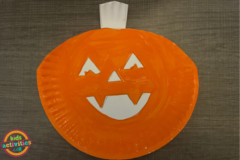 Halloween History Craft: Easy Paper Plate Jack o Lantern Craft | Kids ...