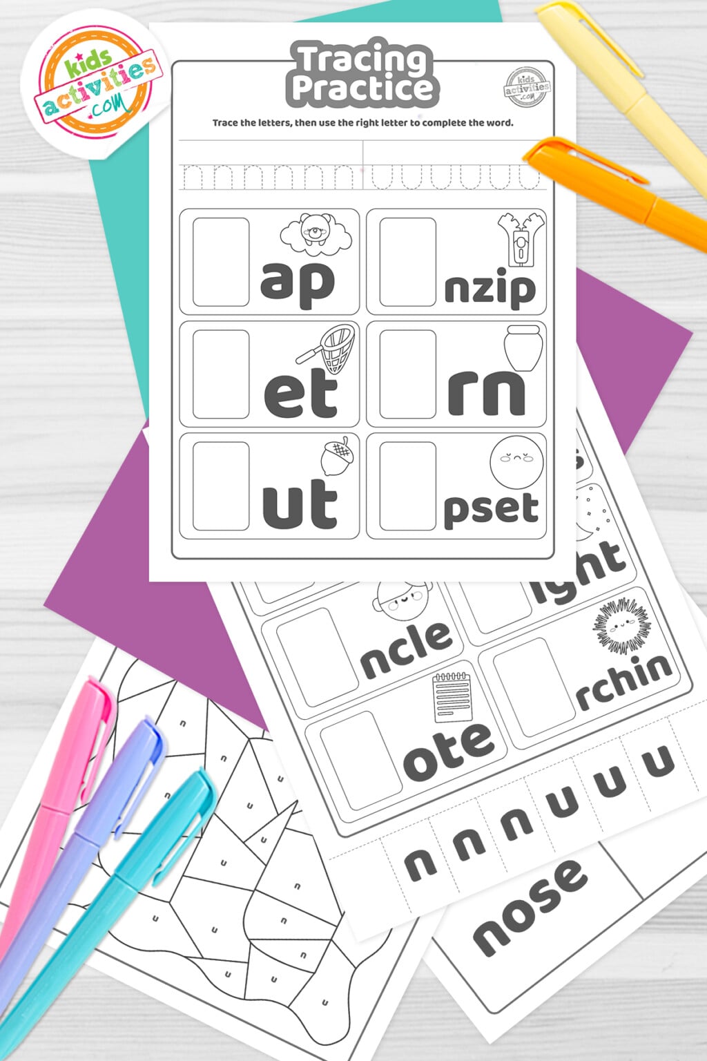 20+ Letter N Crafts & Activities - Preschoolers Learn the Alphabet ...