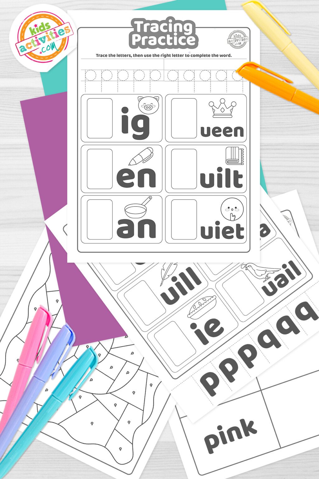 20+ Letter Q Crafts & Activities - Preschoolers Learn the Alphabet ...