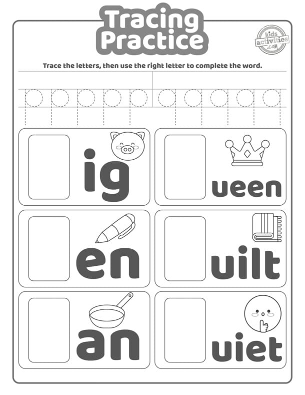 Does Your Child Reverse Letters p and q? Grab the Free Activity Pack ...