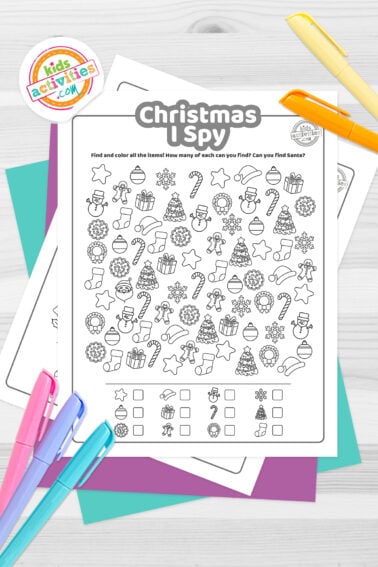 Free Printable Christmas I Spy That Are Super Fun Kids Activities Blog