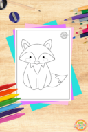 Fantastic Fennec Fox Coloring Page For Kids | Kids Activities Blog