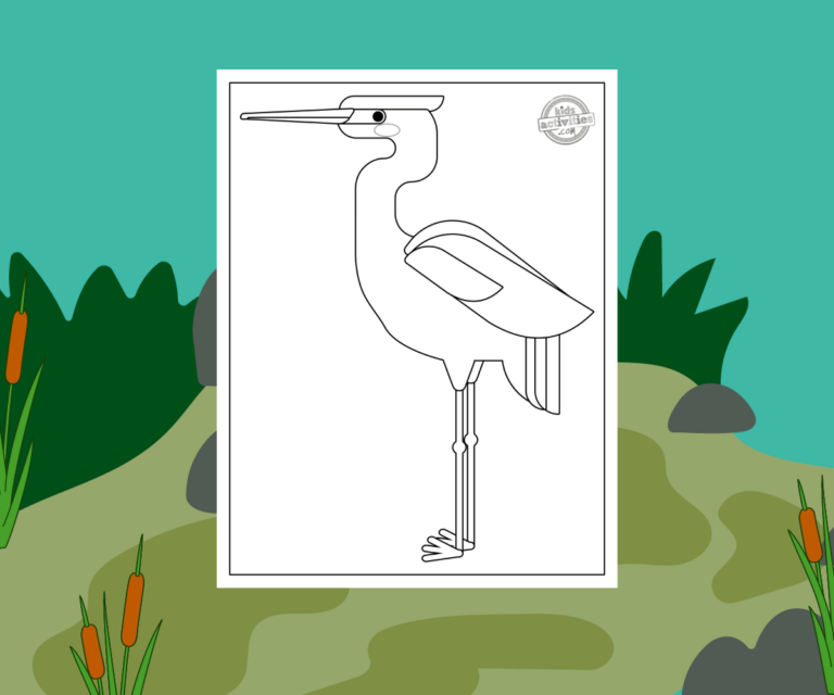 Incredible Ibis Coloring Page For Kids | Kids Activities Blog