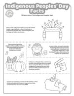 Celebrating Indigenous Peoples' Day - Worksheets for Kids | Kids ...