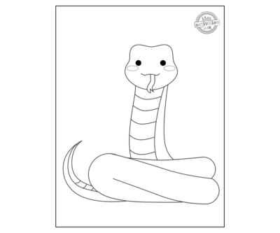 Super Cool Black Mamba Coloring Page | Kids Activities Blog