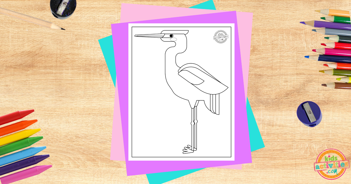 Incredible Ibis Coloring Page For Kids | Kids Activities Blog
