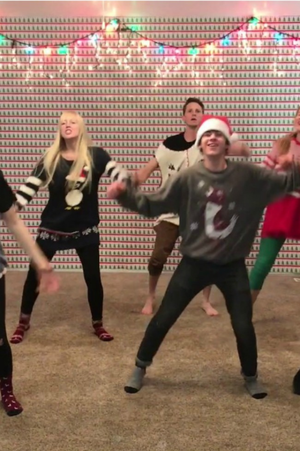 This Family's Christmas Dance Is What We All Dream Of | Kids Activities ...