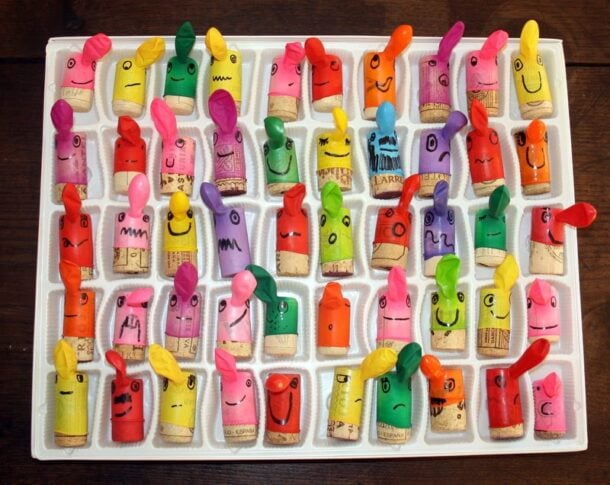 25 Easy Wine Cork Crafts We Love | Kids Activities Blog