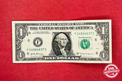 How To Make a Dollar Bill Origami Heart | Kids Activities Blog