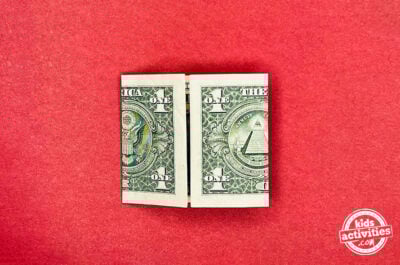 How To Make a Dollar Bill Origami Heart | Kids Activities Blog