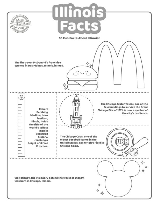 Fun Facts About Illinois For Kids Kids Activities Blog