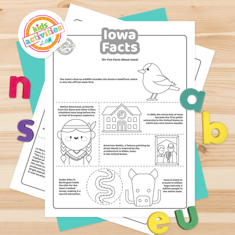 Interesting Facts About Iowa | Kids Activities Blog