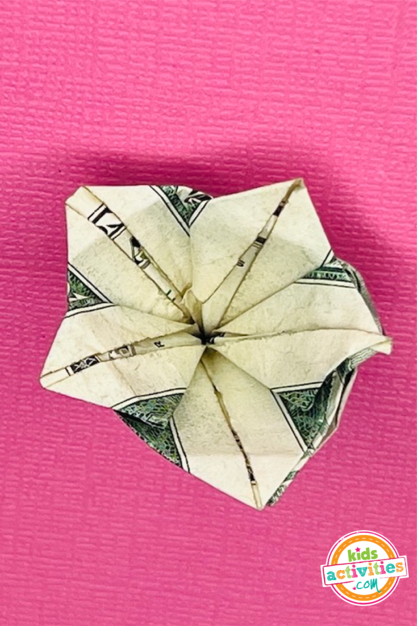 How To Make A Dollar Bill Origami Flower | Kids Activities Blog