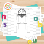 Printable March Madness Bracket For Basketball Fans Kids Activities Blog
