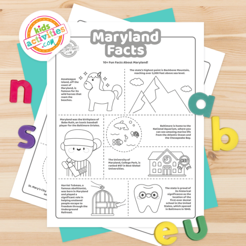 Cool Fun Facts About Maryland Kids Activities Blog