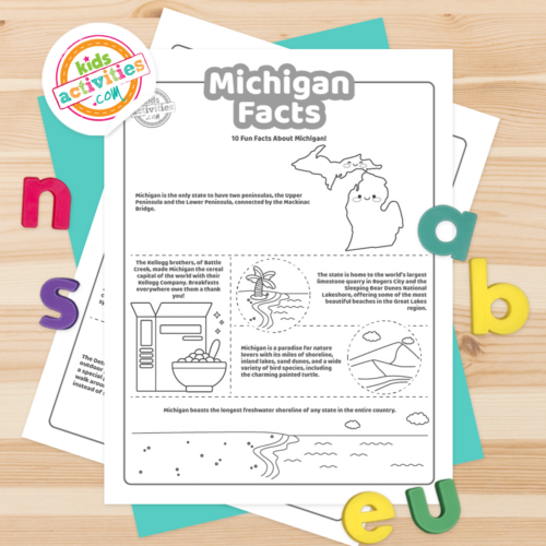 Fun Facts About Michigan For Kids | Kids Activities Blog
