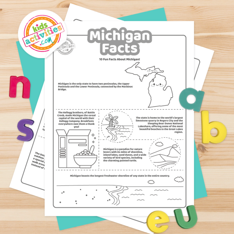 Fun Facts About Michigan For Kids | Kids Activities Blog