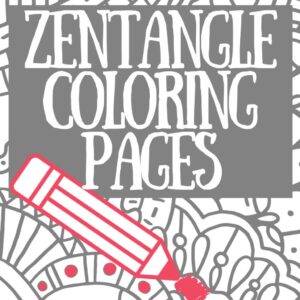 75+ Beautiful Zentangle Art Patterns & Designs: Relaxing Coloring Pages