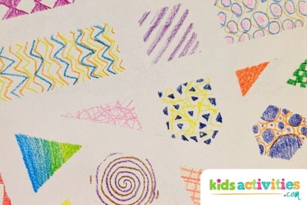 Geometric Tape Art for Toddlers Preschool and Kindergarten | Kids ...