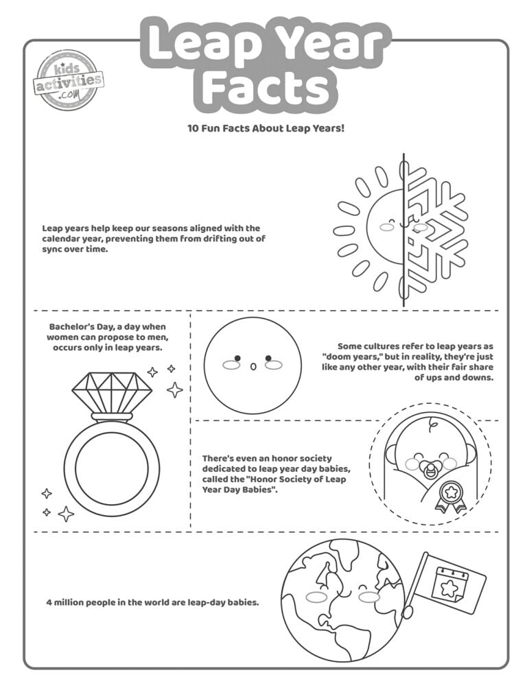 10 Fun Leap Year Facts That Will Blow Your Mind Kids Activities Blog