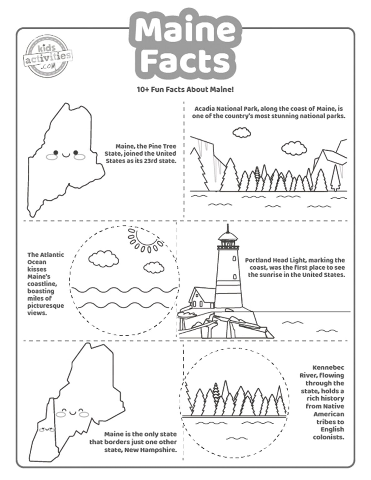 12 Fun Facts About Maine | Kids Activities Blog
