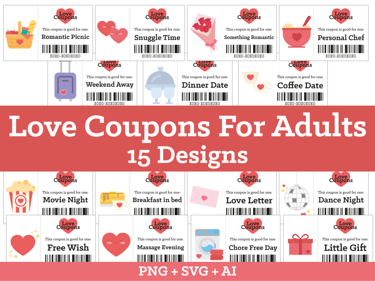 Love Coupons for Valentine's Day Kids Activities Blog