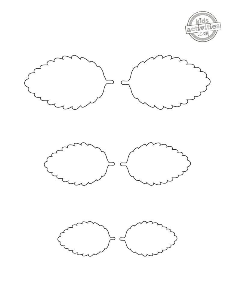 Paper Roses - Free Printable Templates | Kids Activities Blog