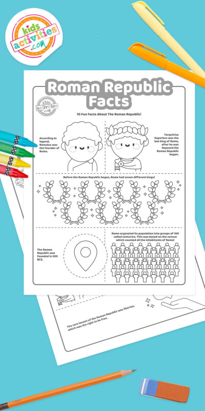 Fun Facts about the Roman Republic to Print and Learn Kids Activities Blog