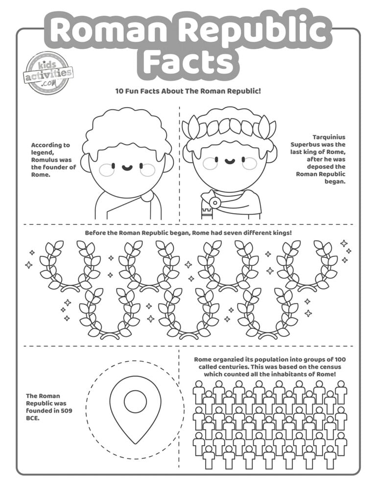 Fun Facts about the Roman Republic to Print and Learn Kids Activities Blog