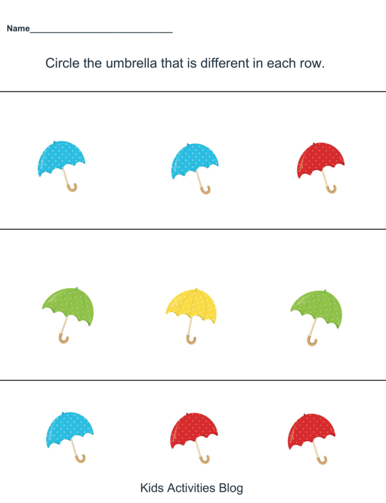 Spring Printable Preschool & Kindergarten Worksheet Pack | Kids ...