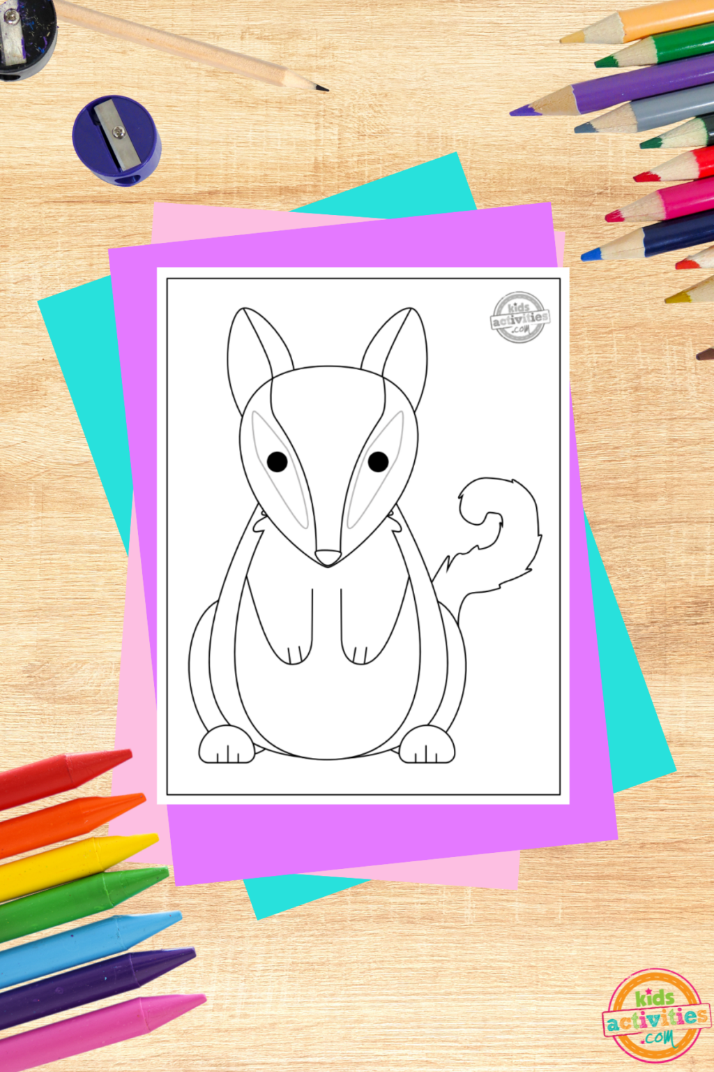 Printable Numbat Coloring Page For Kids | Kids Activities Blog
