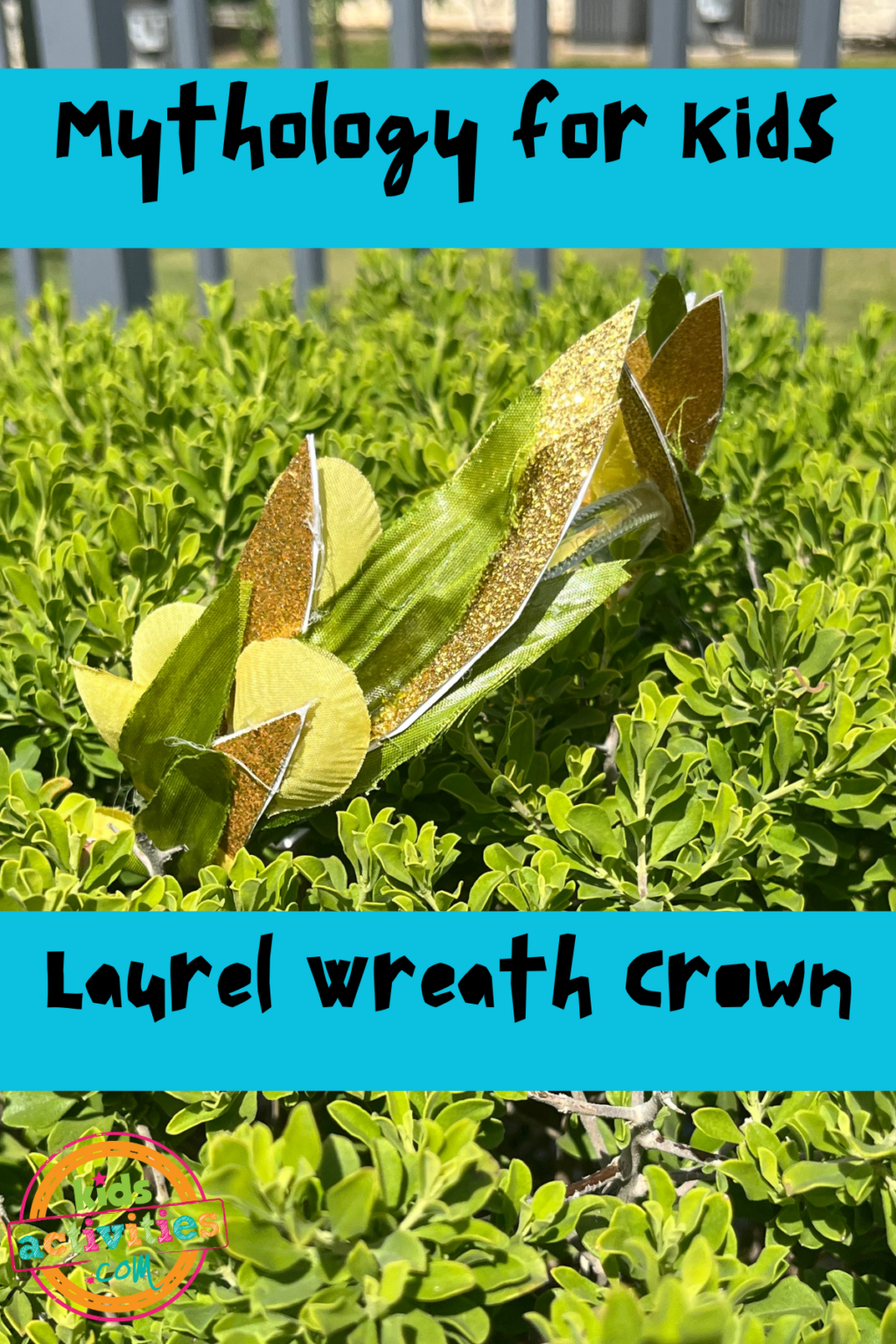 Mythology for Kids: Easy Ancient Greek Laurel Crown Craft | Kids ...