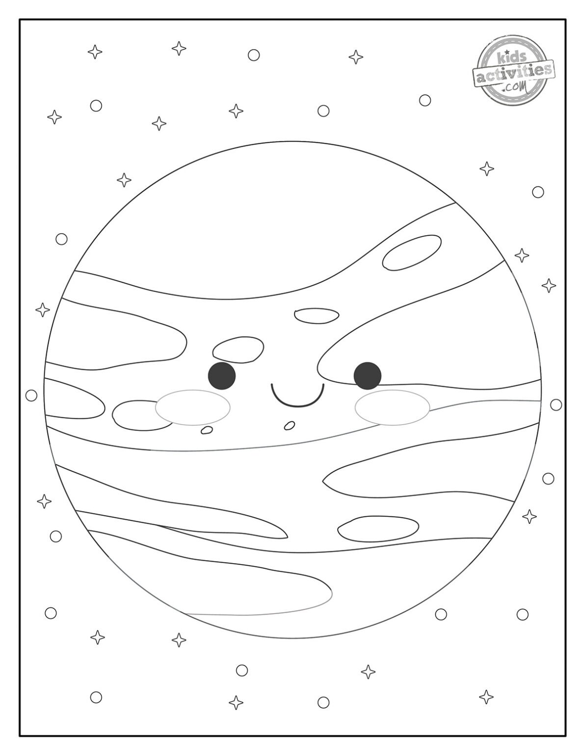 Mars Coloring Pages For Kids of All Ages Kids Activities Blog