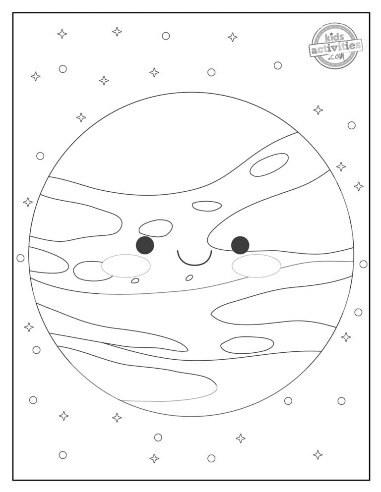 Mars Coloring Pages For Kids of All Ages Kids Activities Blog