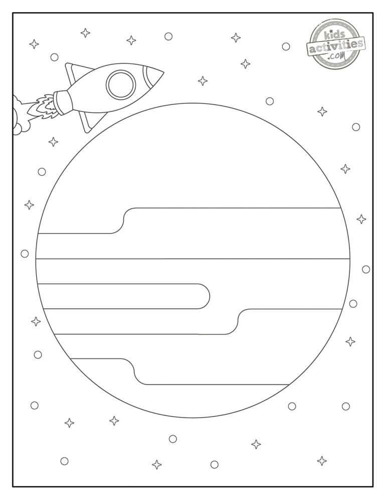 Neptune Coloring Pages | Kids Activities Blog