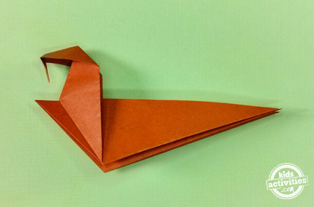 How To Fold An Origami Dinosaur (T-Rex Craft) - Kids Activities Blog
