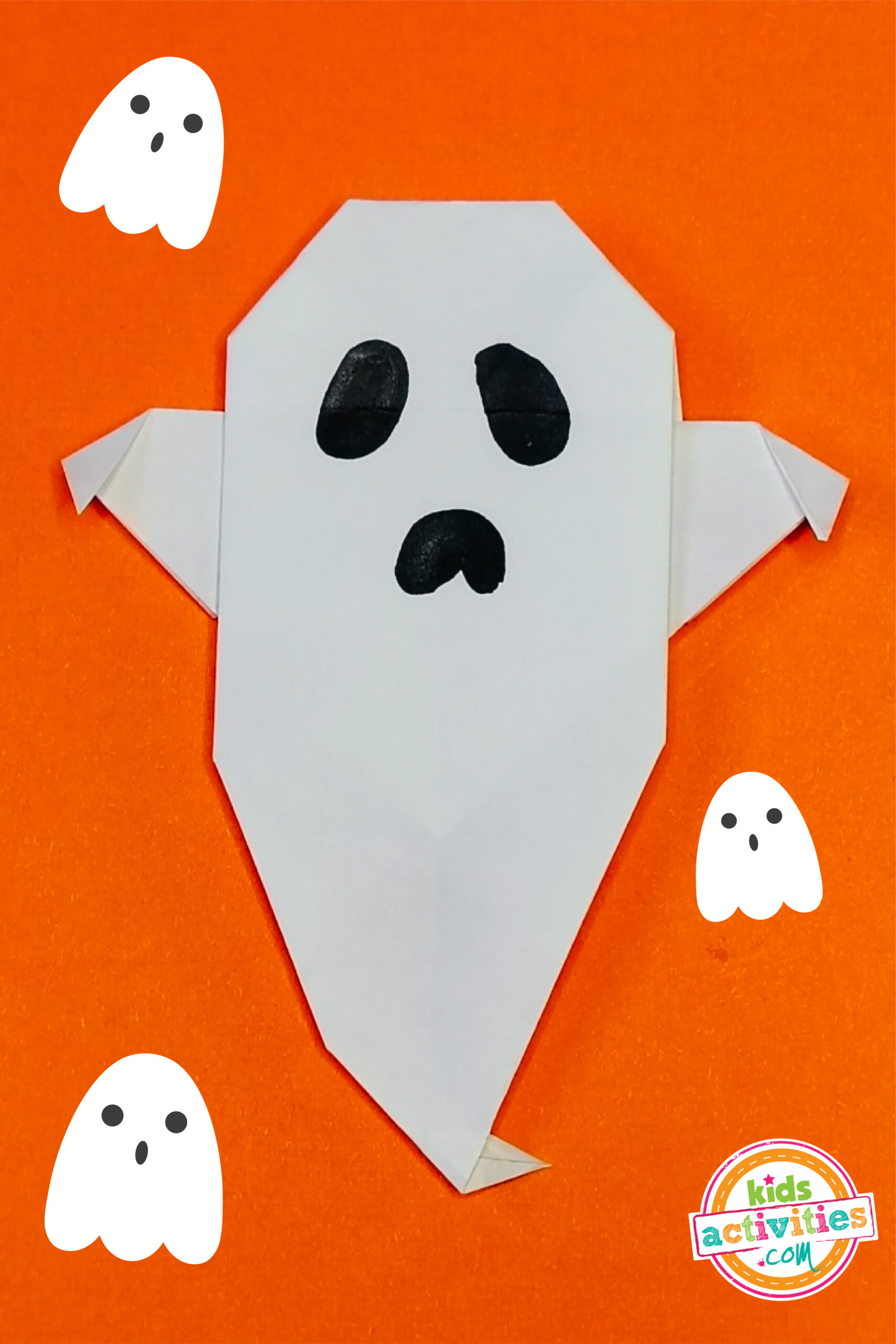 Make Halloween Paper Ghost