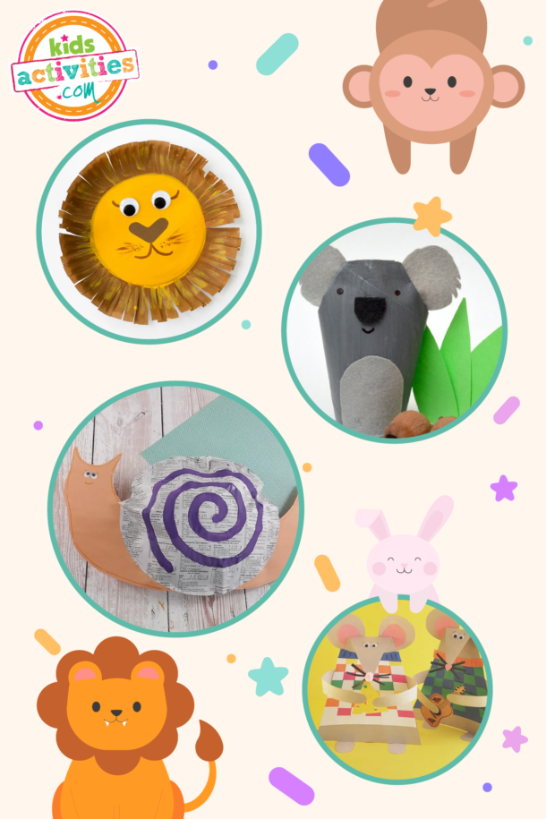 27 Paper Animals For Kids Of All Ages Kids Activities Blog