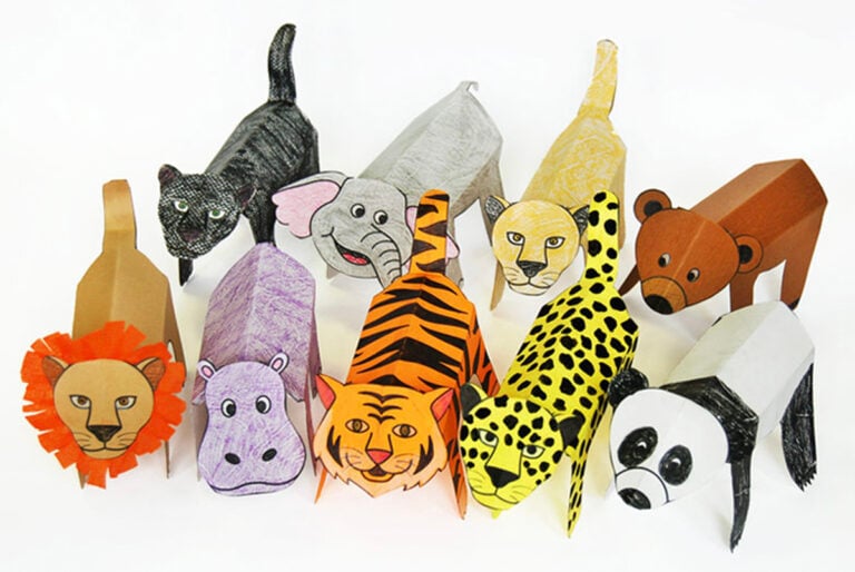 27 Paper Animals For Kids Of All Ages Kids Activities Blog