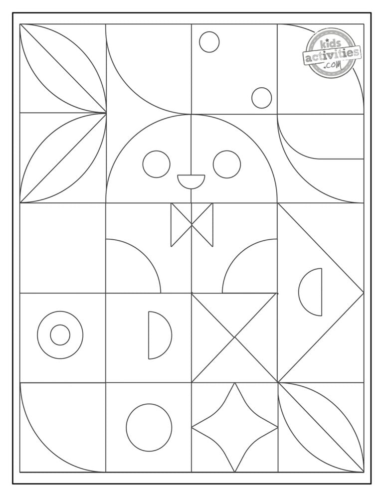 Free Geometric Art Printables For Kids | Kids Activities Blog