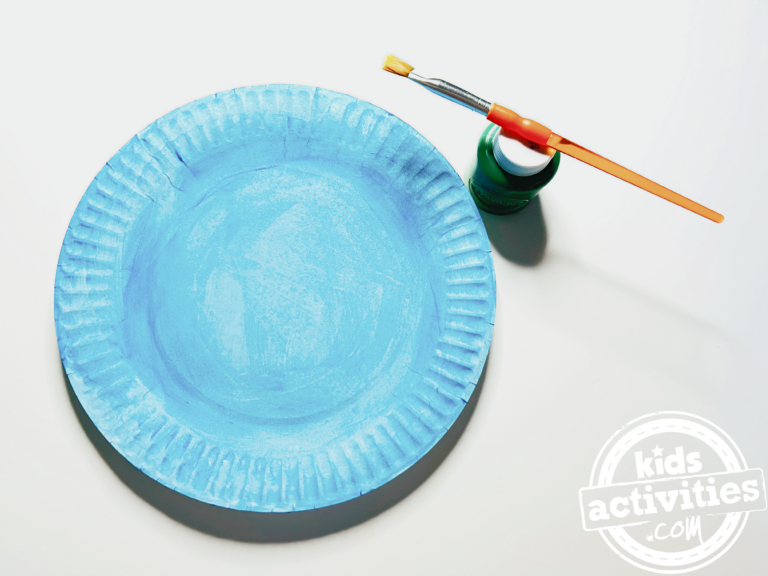 Super Easy Earth Paper Plate Craft for Preschoolers | Kids Activities Blog